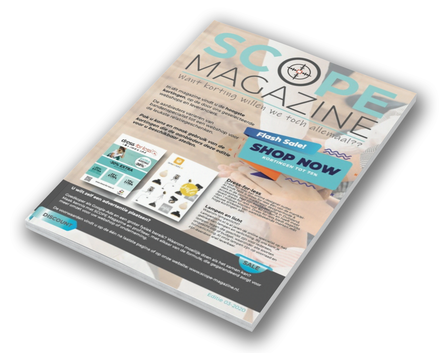 SCOPE-MAGAZINE – Waarom duur adverteren als het samen goedkoper kan!